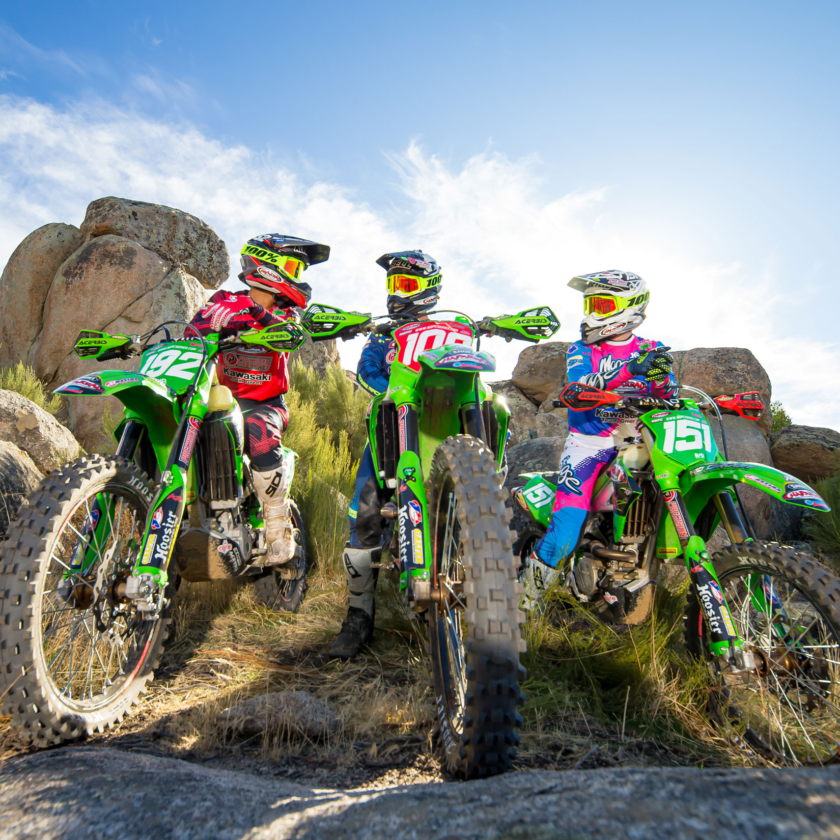 Kawasaki Dirt Bikes Racing